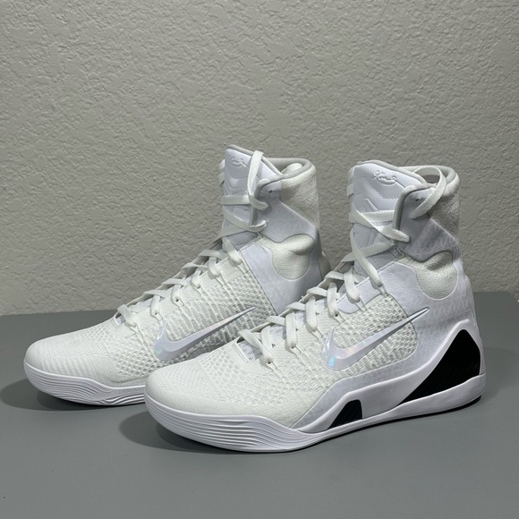 Nike | Shoes | Nike Kobe 9 Elite Protro Halo White Basketball Shoes ...
